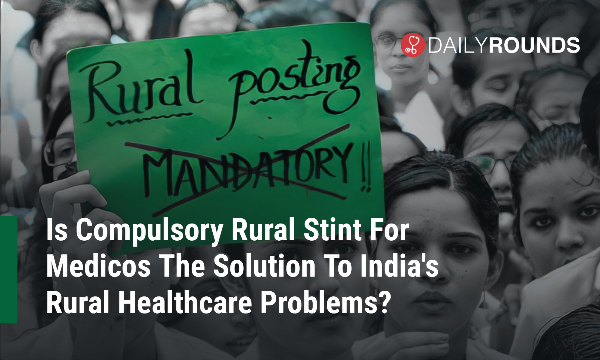 Is Compulsory Rural Stint For Medicos The Solution To India's Rural ...